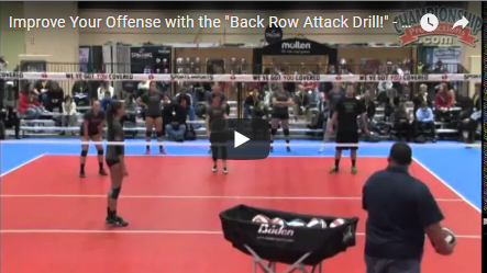 Back Row Attack: Improve the versatility of your team's attack
