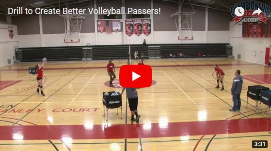 Simple Volleyball Passing Drill: Get Your Players More Touches